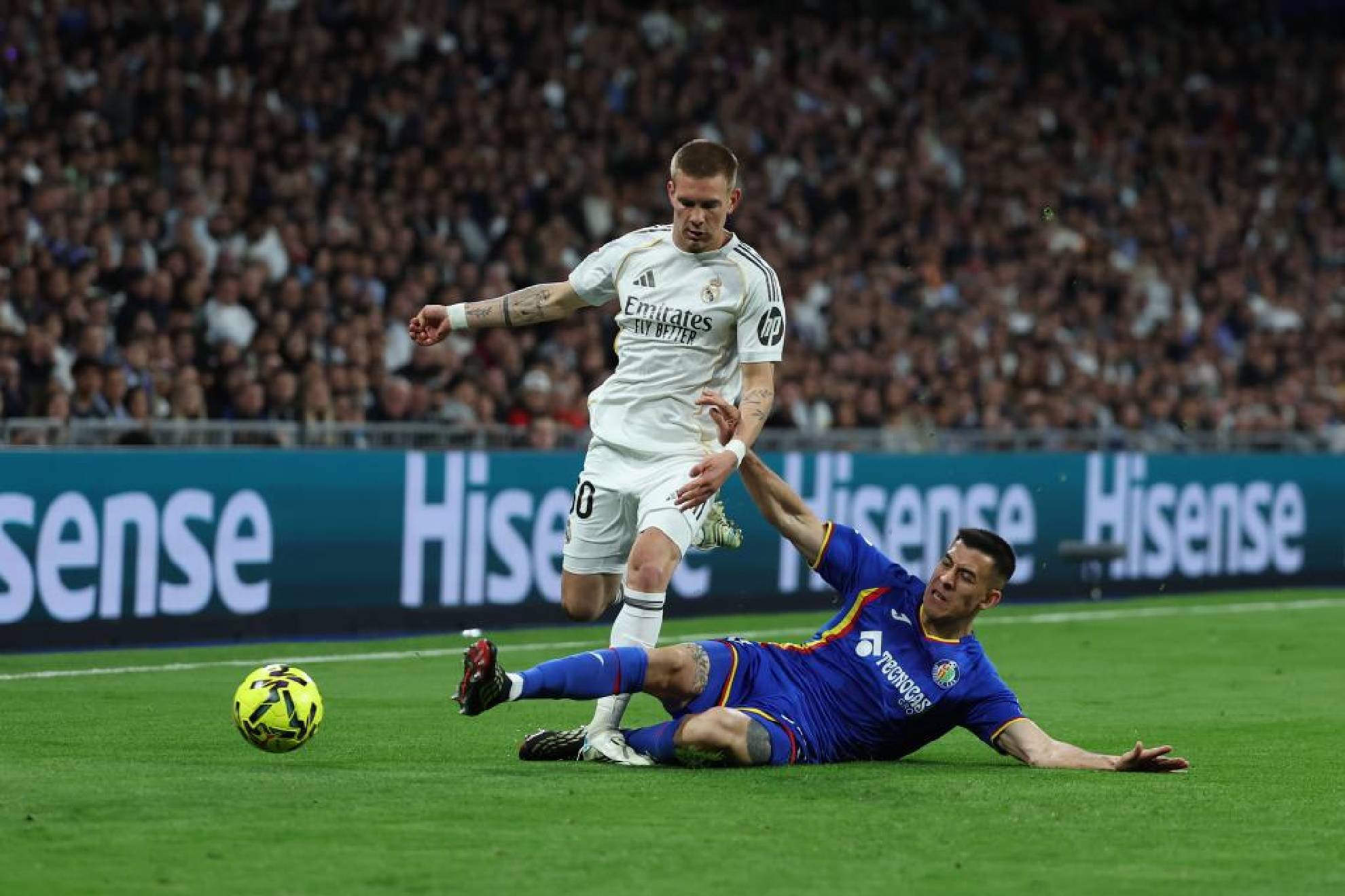 Zaid Romero: “¿Enfrentarse al Cholo? Pienso en defender al Getafe”