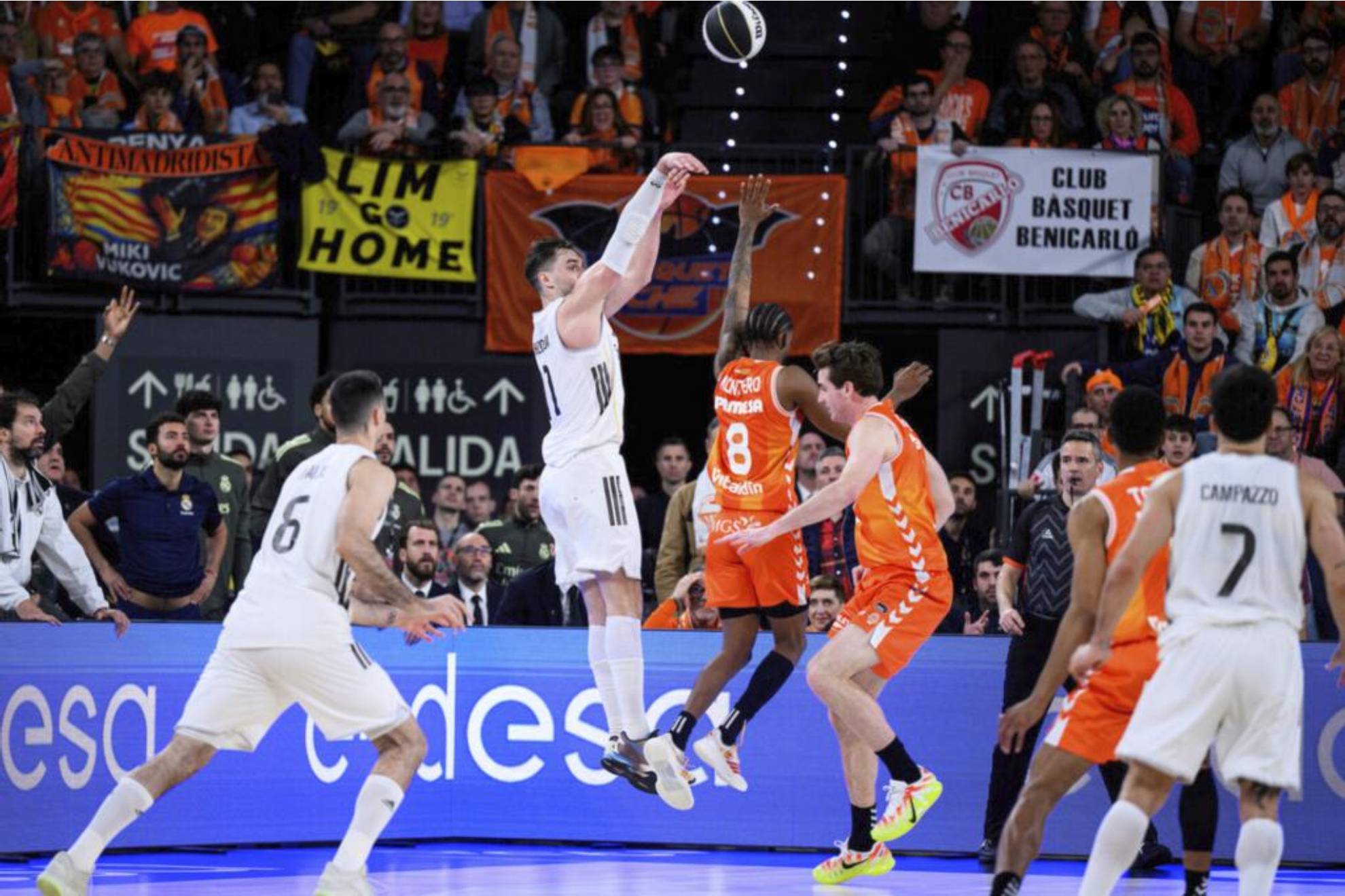 Real Madrid vs Valencia Basket: una rivalidad creciente