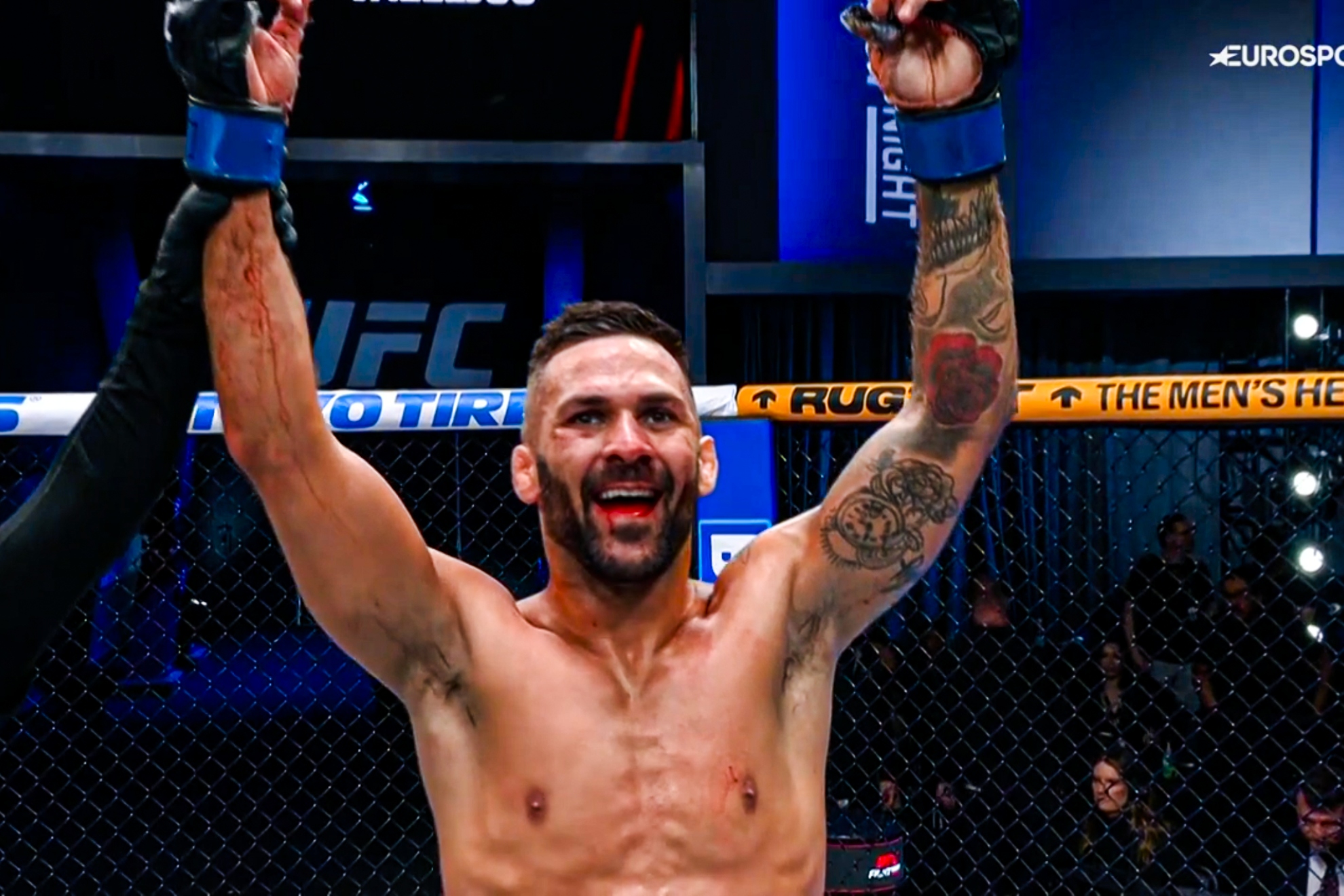 Hecher Sosa debuta a lo grande en UFC: victoria sobre Luan Lacerda