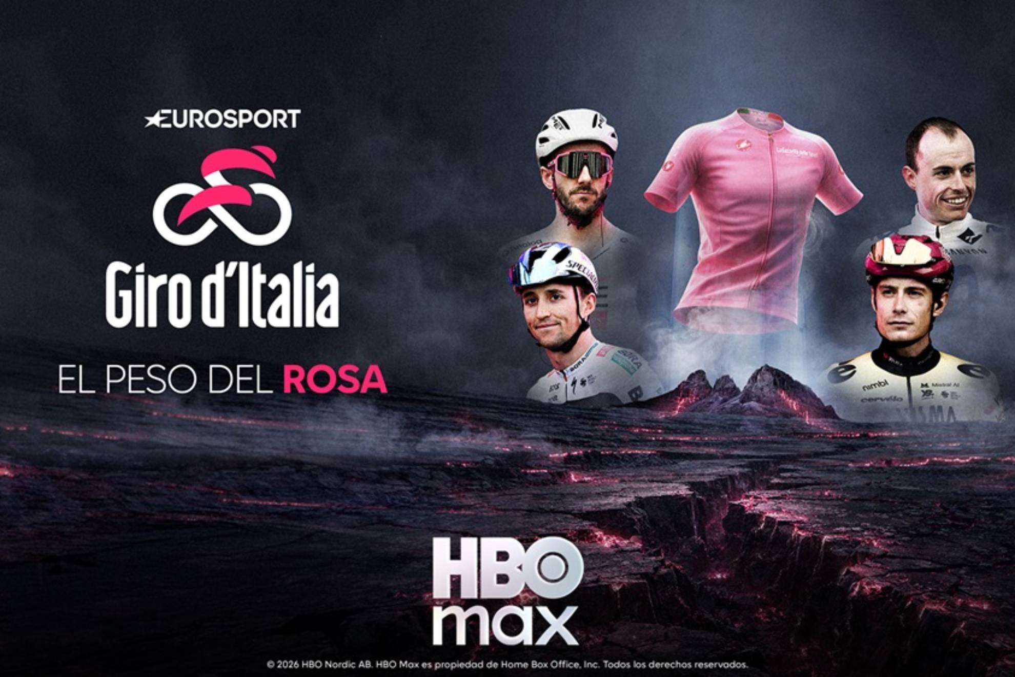 Vive la mayor cobertura del Giro de Italia 2026, íntegramente en HBO ...