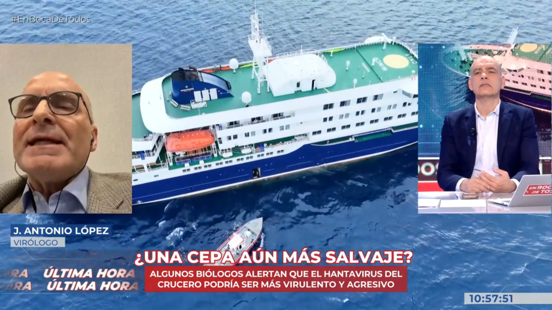Antonio López Guerrero, virólogo, advierte sobre el desembarco del MV ...