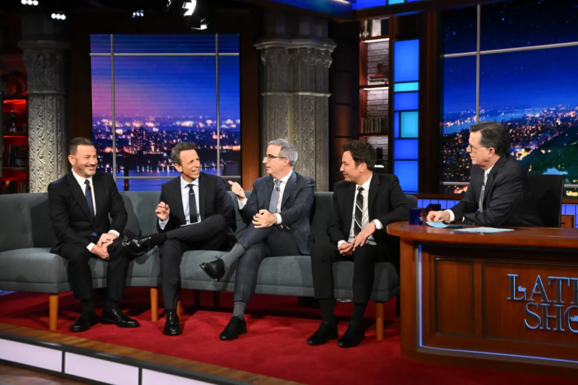 Las palabras de Jimmy Kimmel, John Oliver, Seth Meyers y Jimmy Fallon ...