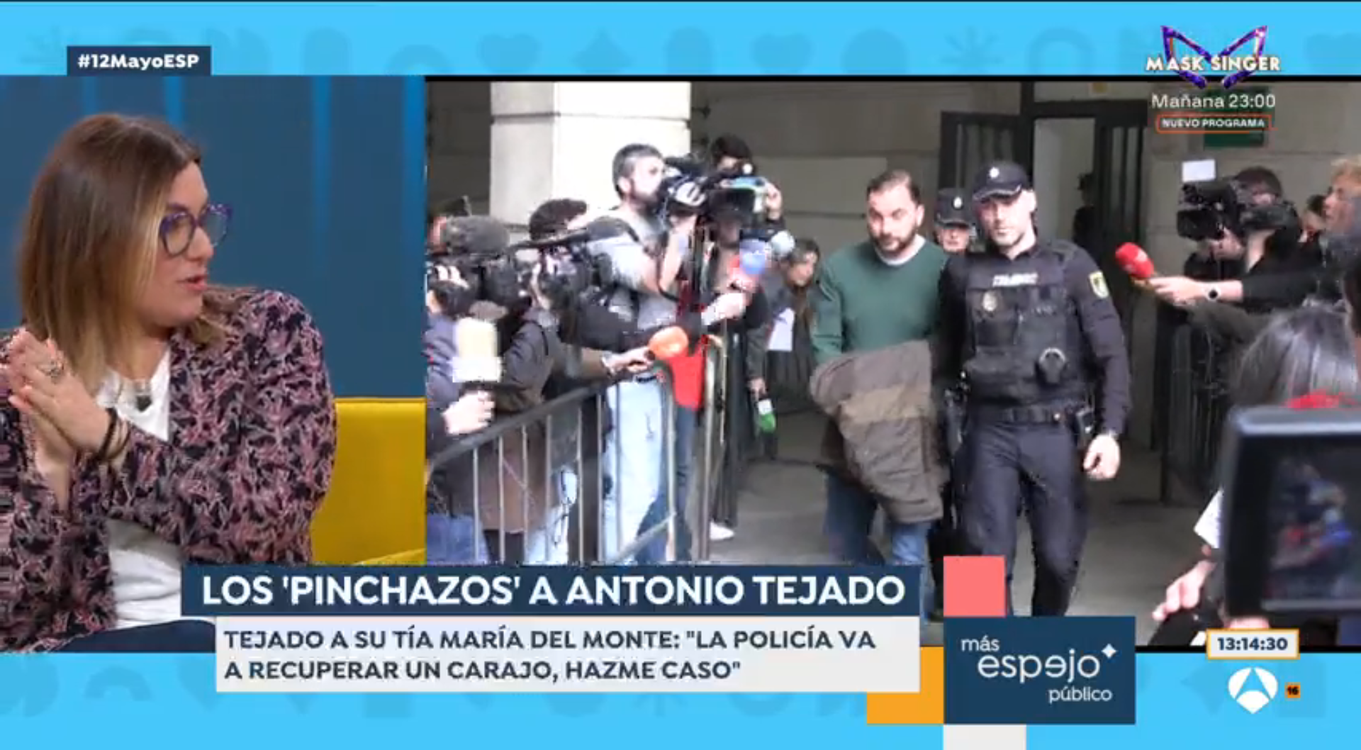 Salen a la luz las conversaciones entre Antonio Tejado y María del ...