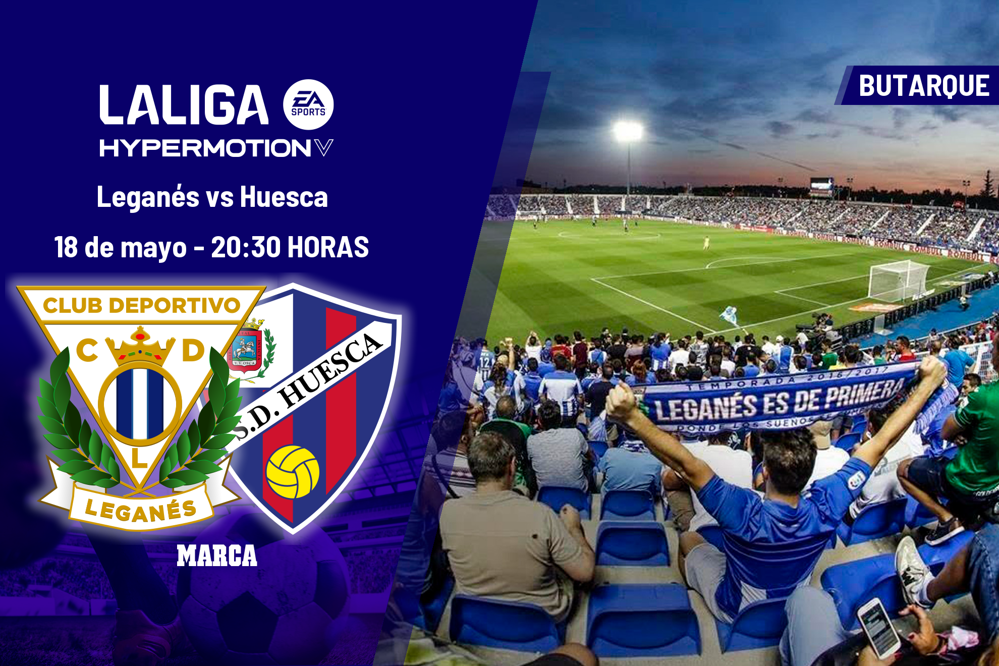 Leganés - Huesca: horario, dónde ver hoy en TV y canal del partido de ...