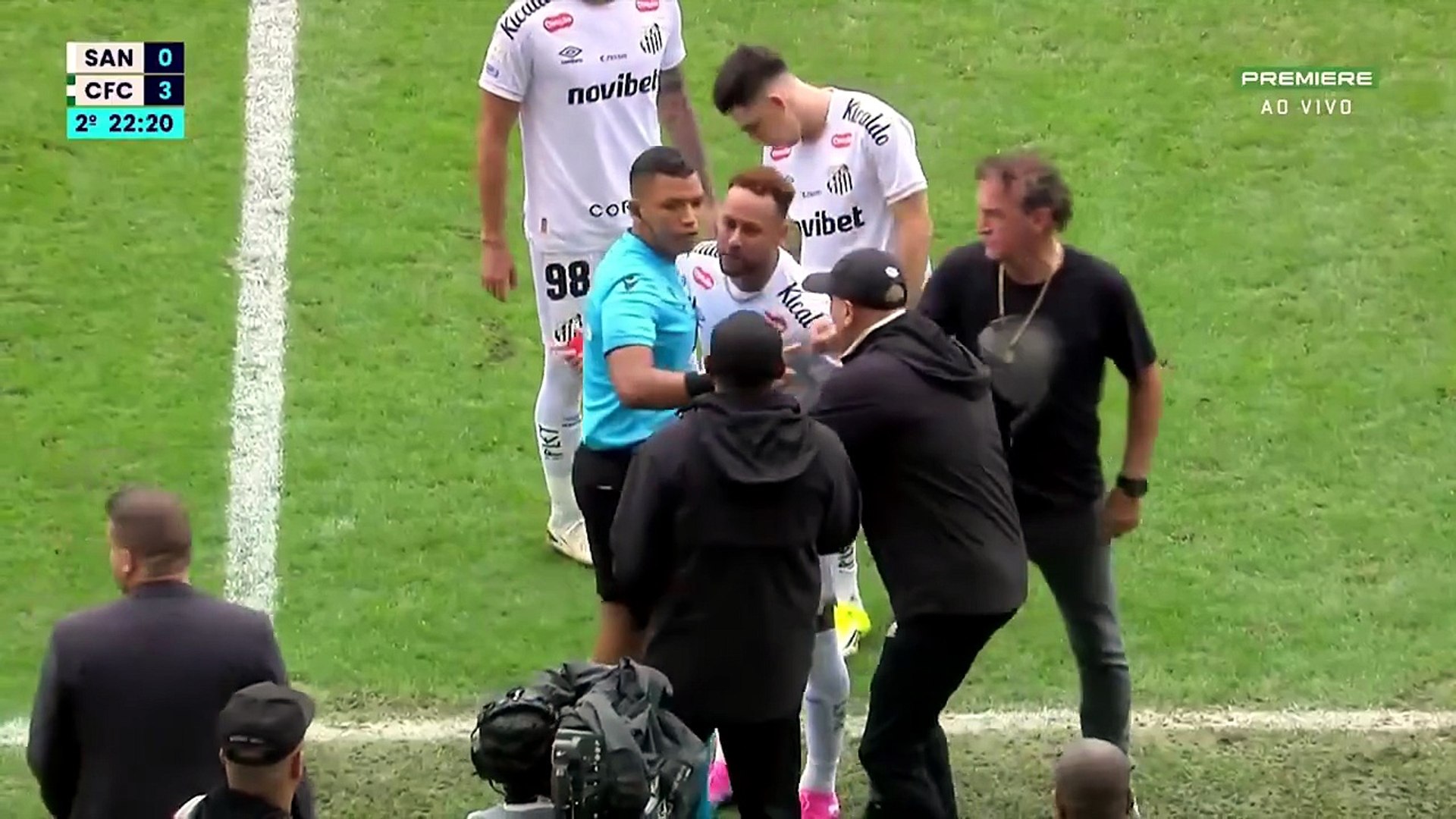 Neymar la lía antes de la lista para el Mundial: "El árbitro me sacó ...