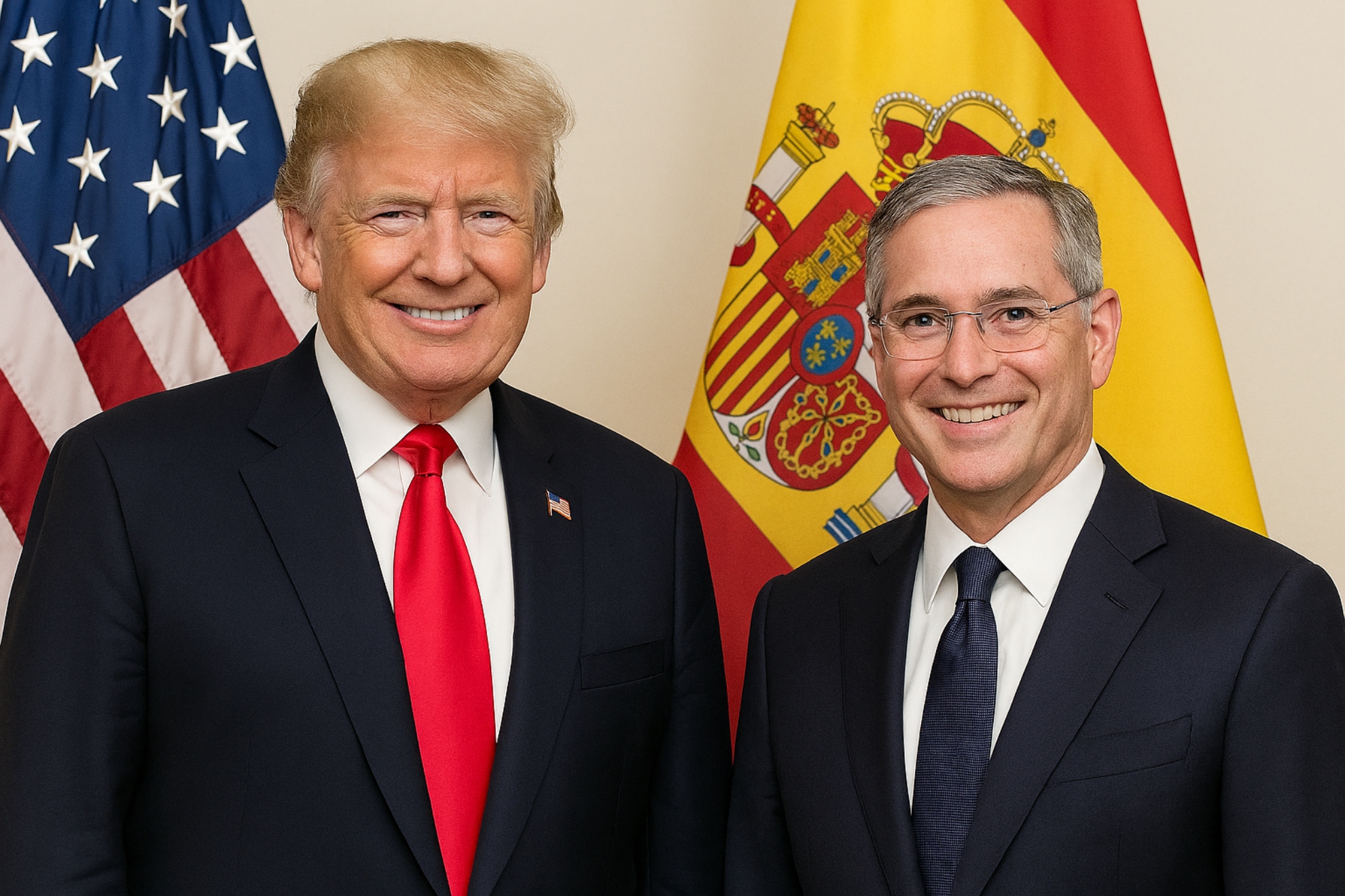 Benjamin León, embajador de EEUU: "Trump está frustrado con España"