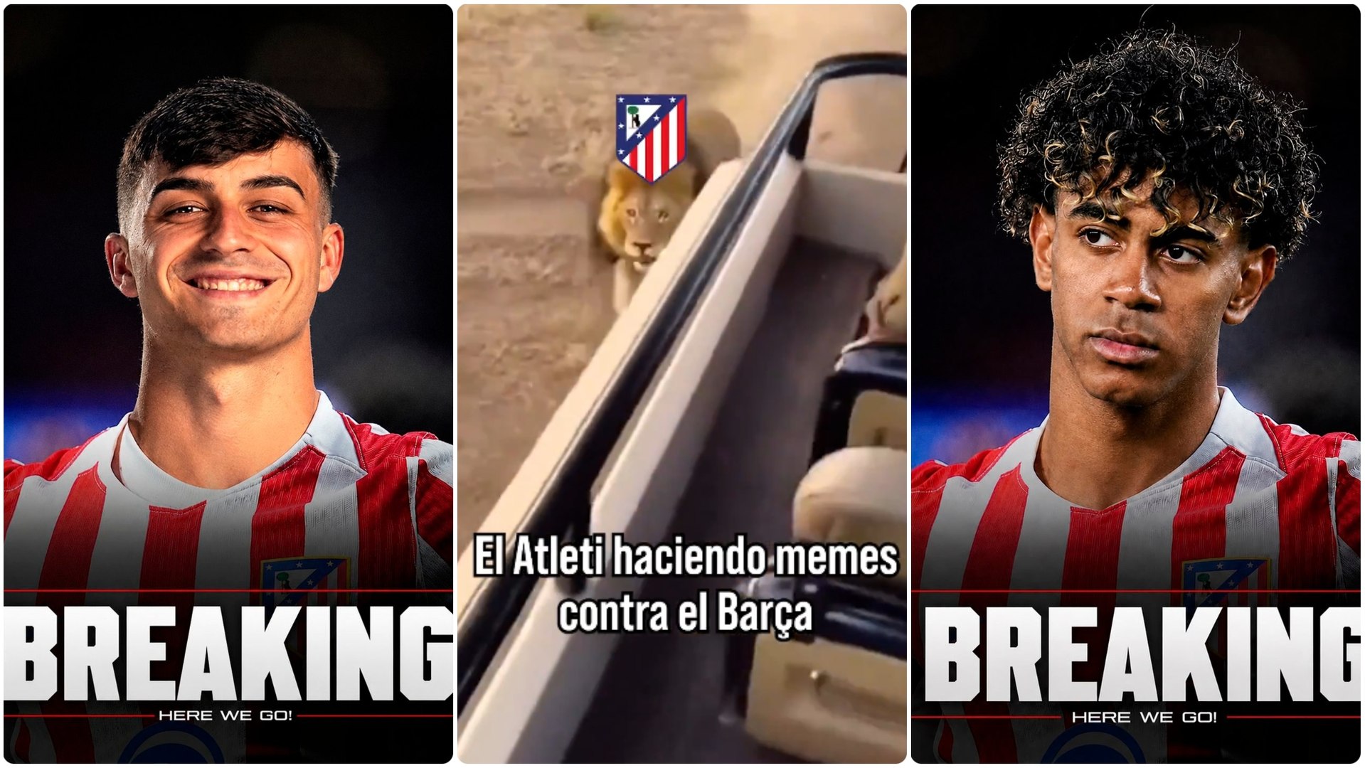 Dos leyendas bajo palos felicitan a David Soria por sus 300 partidos ...