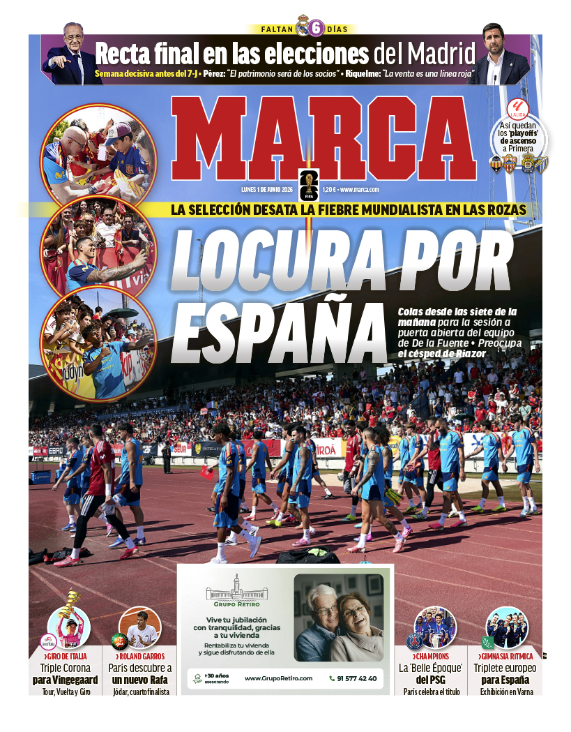 Las portadas del día
