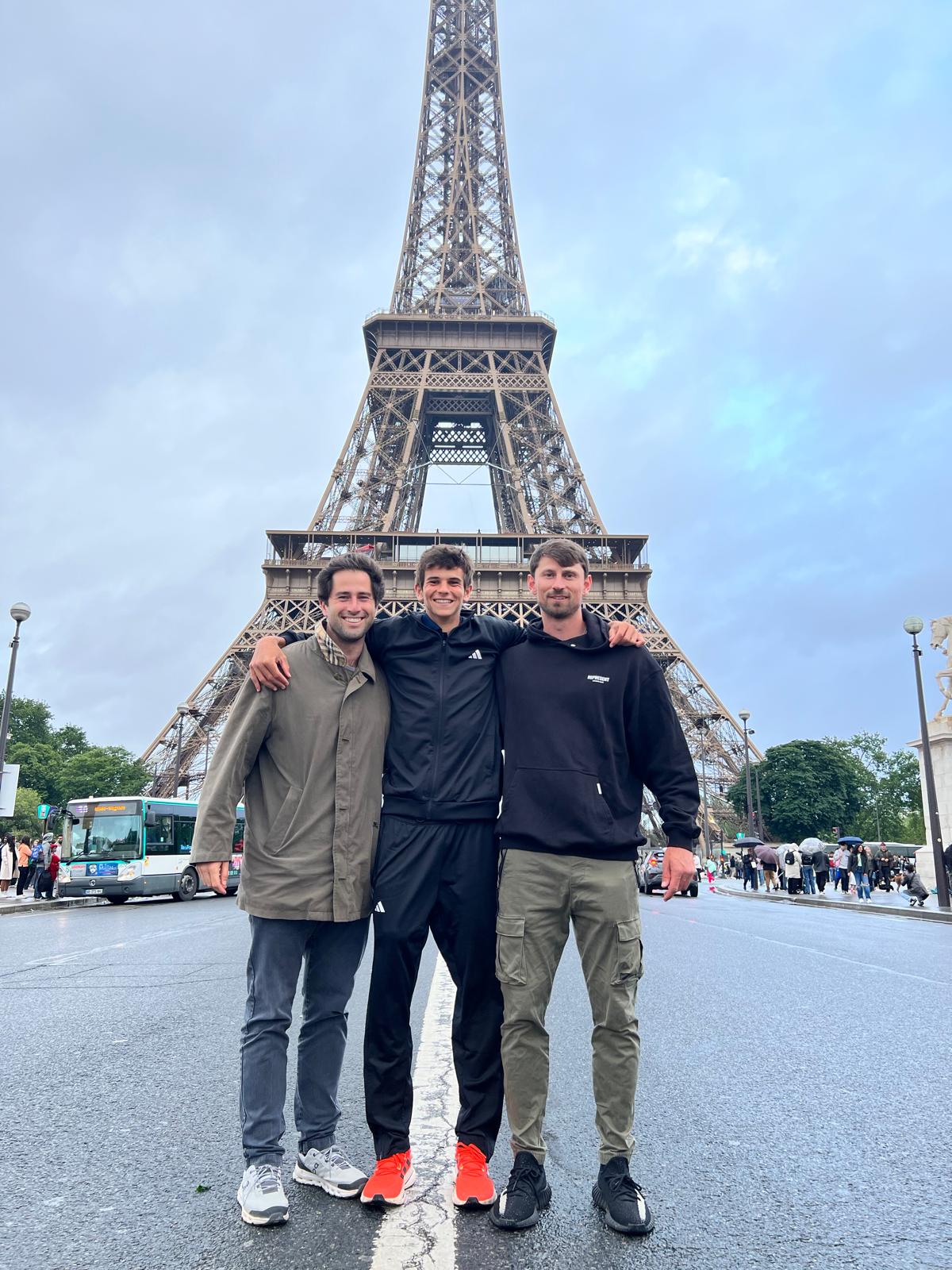 El primer viaje de Rafa Jódar a París, en imágenes
