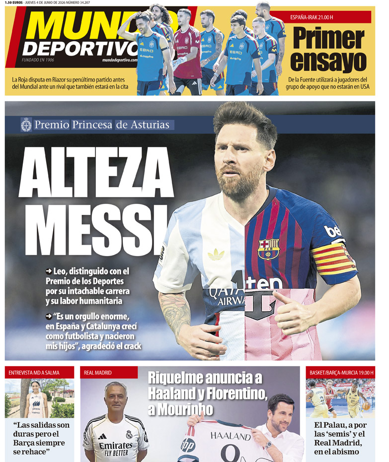 Las portadas: el bombazo de Enrique Riquelme copa los titulares