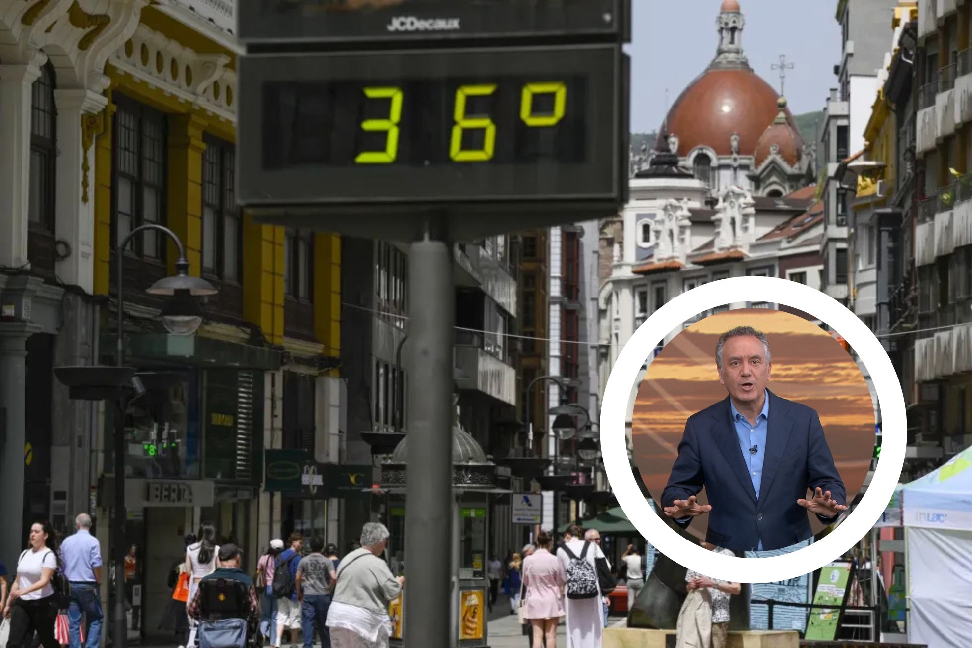Roberto Brasero asegura que el calor da una tregua en algunas zonas de ...