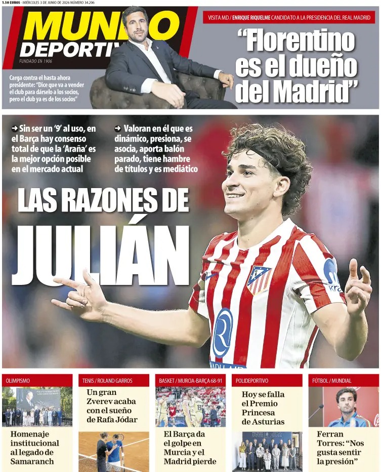 Las portadas del día: el futuro del Madrid, Mourinho quiere otro central...