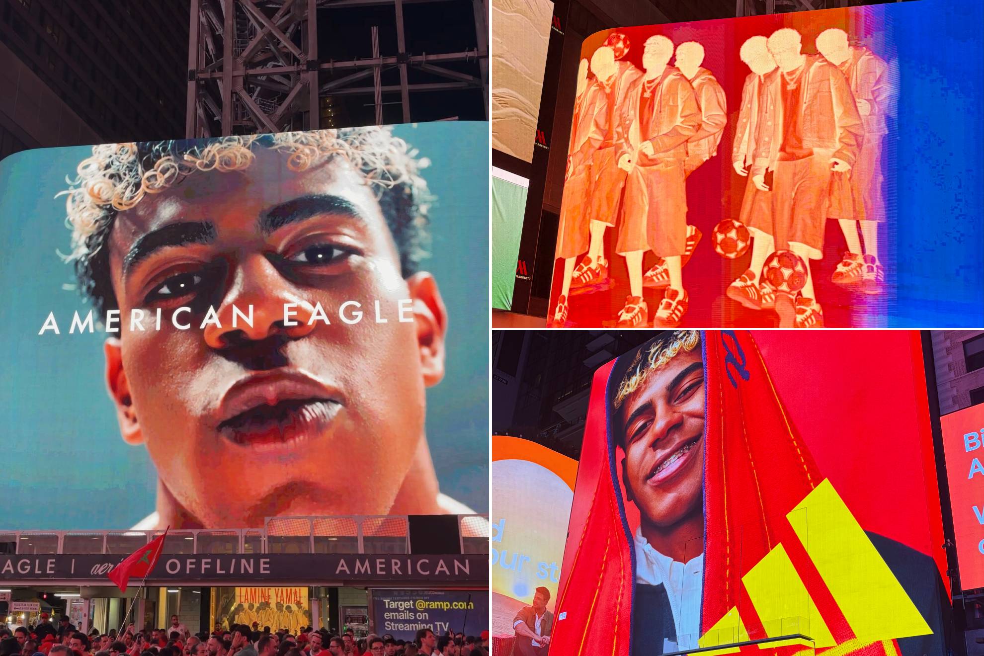 Lamine Yamal se adueña de Times Square