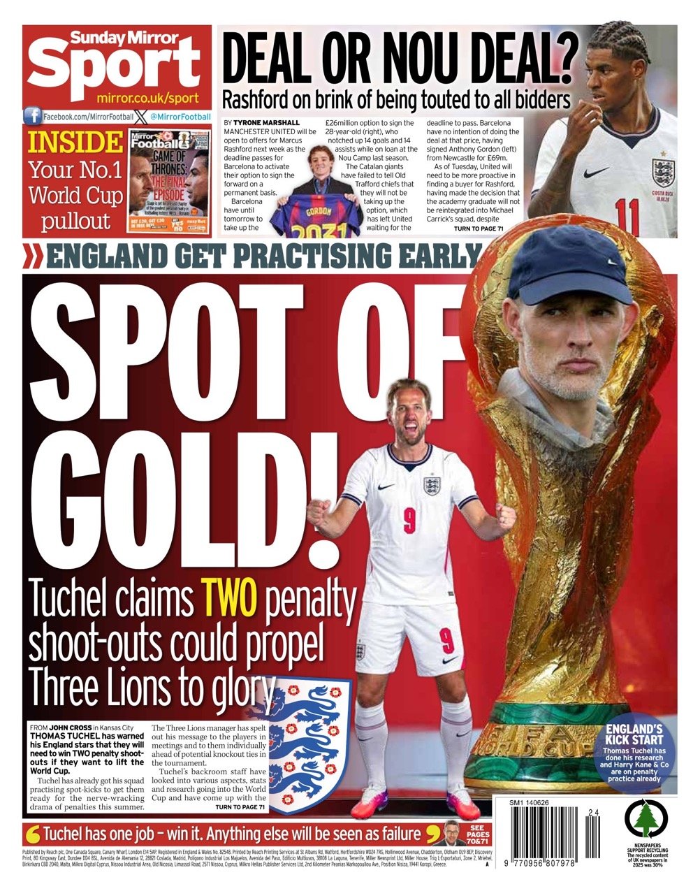 Las portadas del día