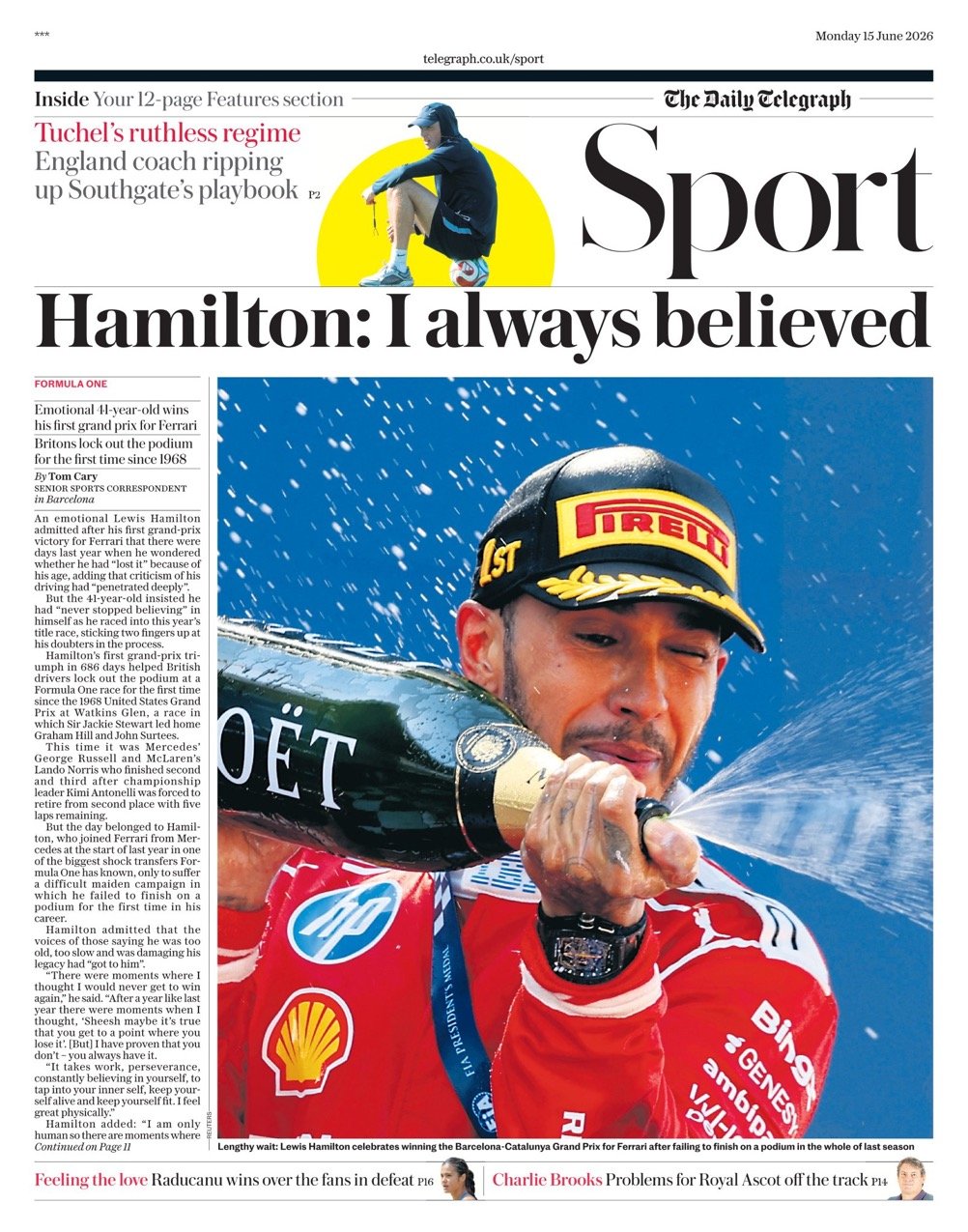 Las portadas del día