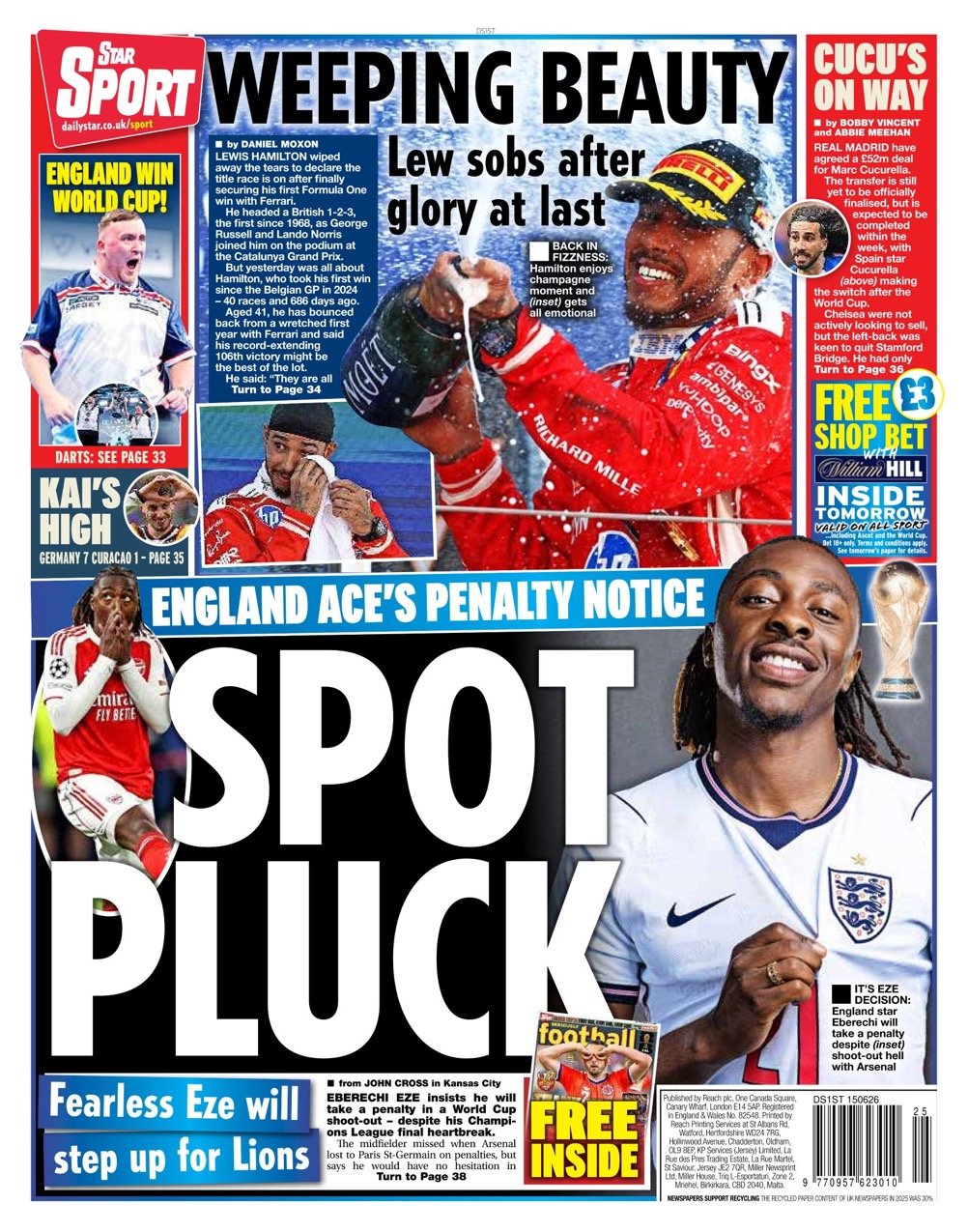 Las portadas del día