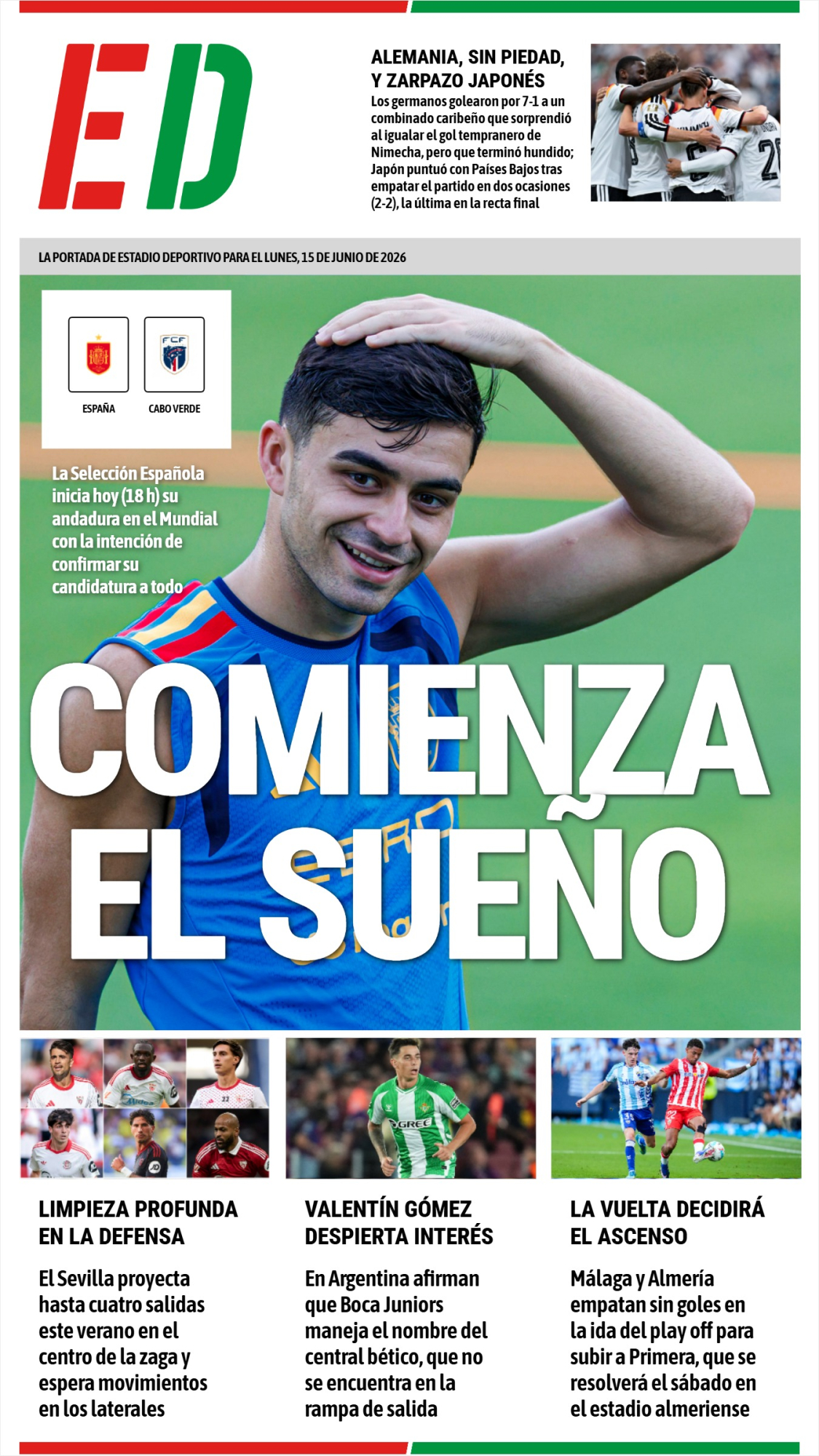 Las portadas del día