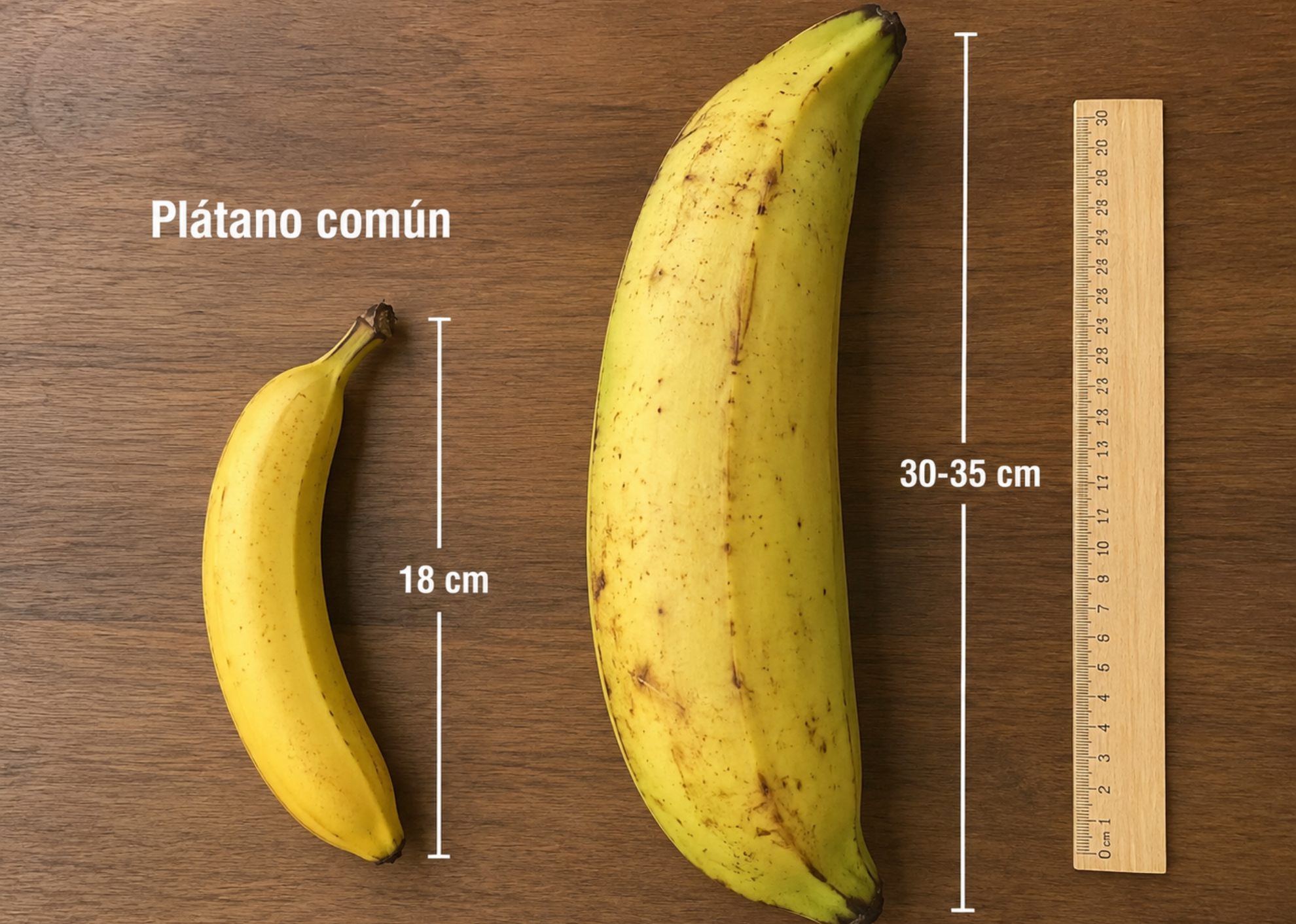 Los plátanos de 35 centímetros de largo existen: así es la desconocida ...