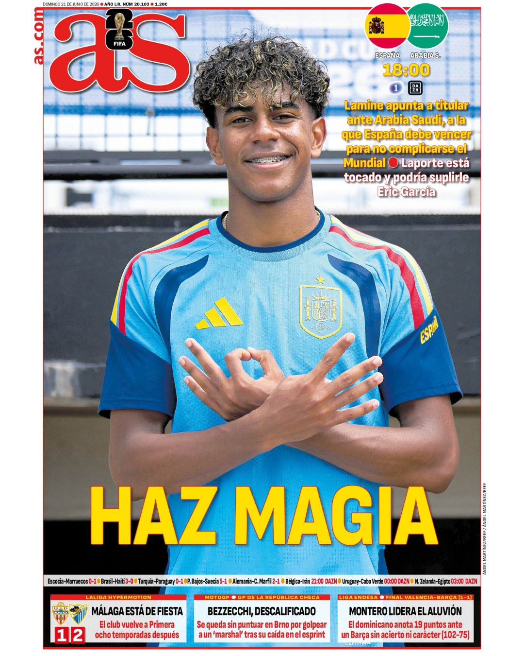 Las portadas del día