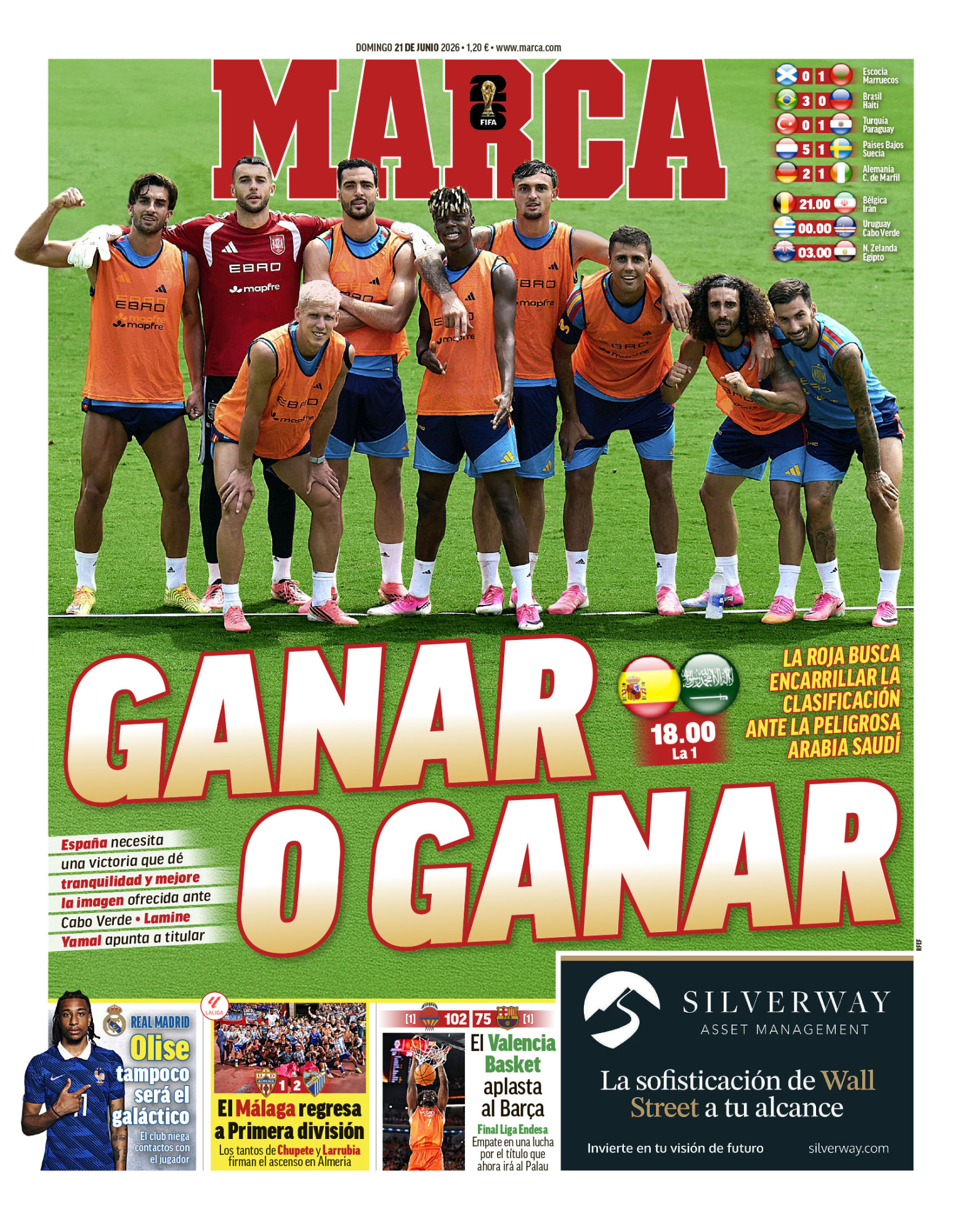 Las portadas del día