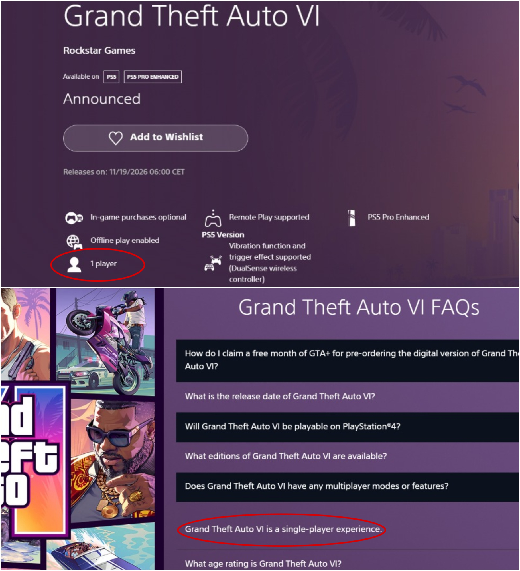 GTA 6 se estrena sin 'online': Rockstar Games podría no incluir este ...